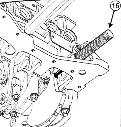 Повлачење и уградња зупчаника појас погон газораспределительного ...