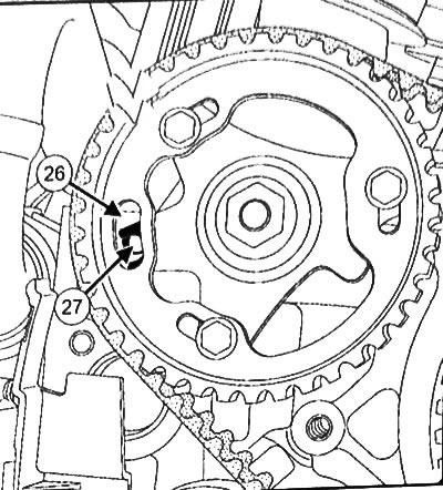 Установка зубчатого ремня привода газораспределительного механизма ...